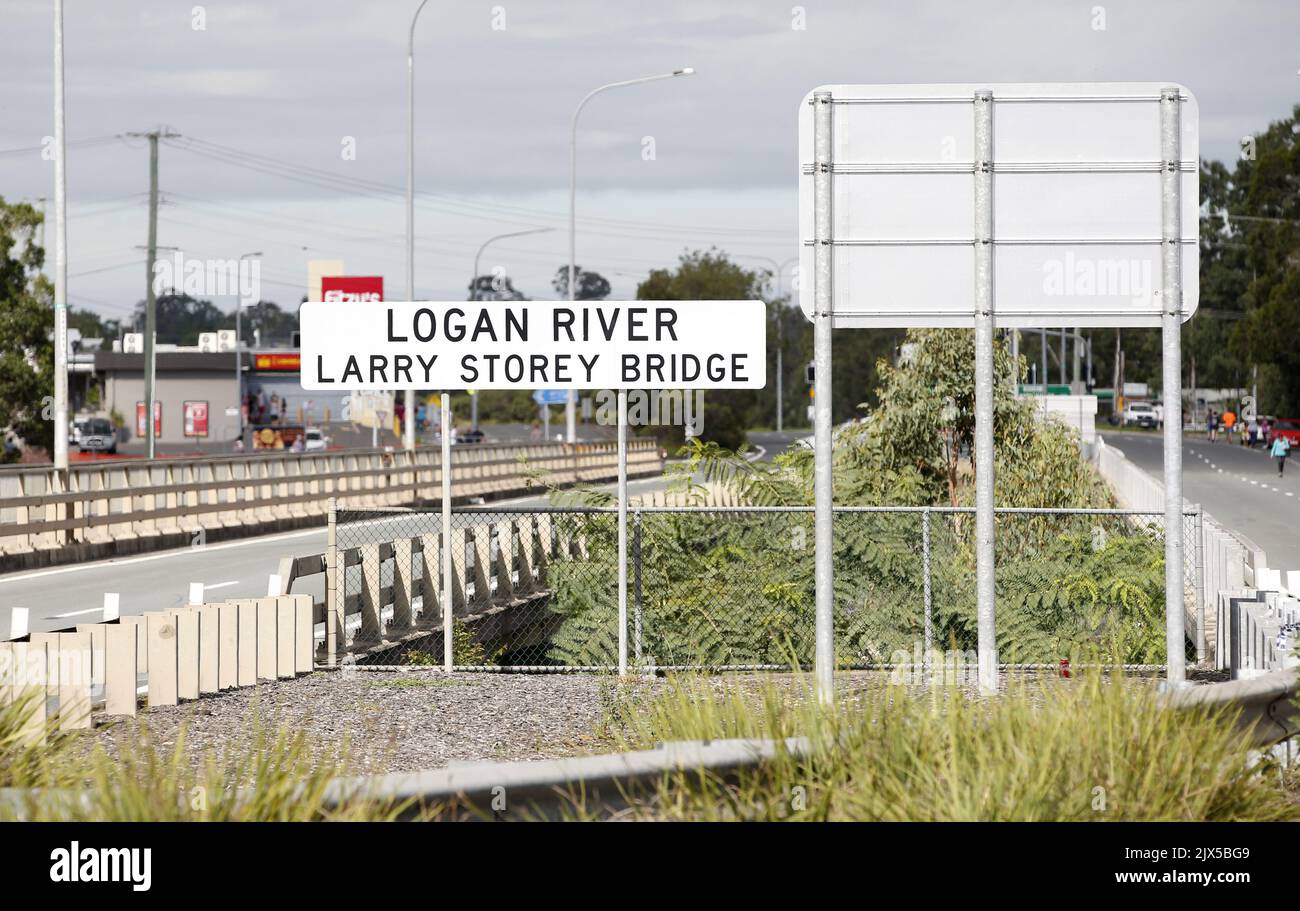 Larry Storey Bridge has been blocked for traffic due to flood in ...