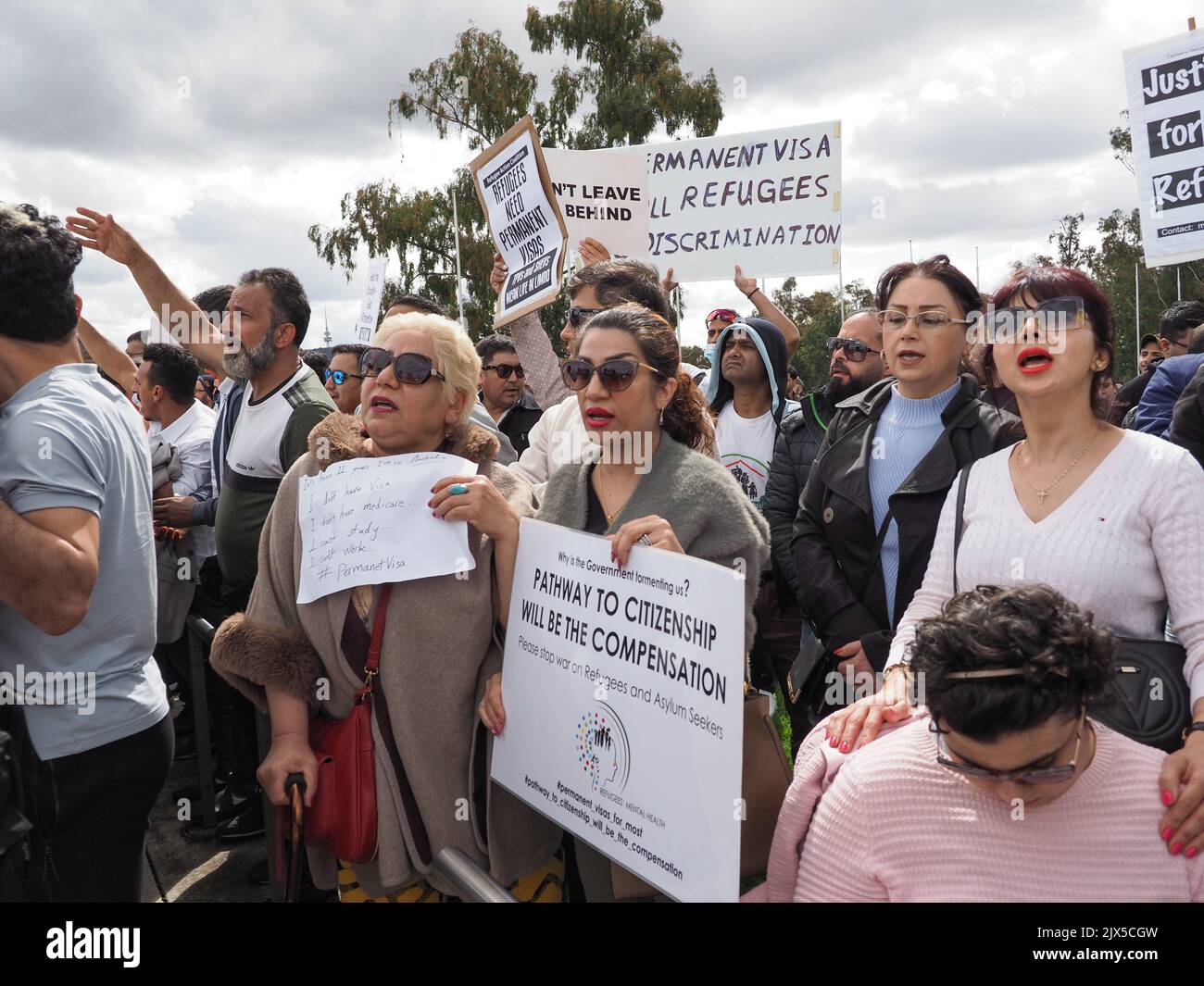 Rally for Permanent Protection 6 September 2022 Stock Photo - Alamy
