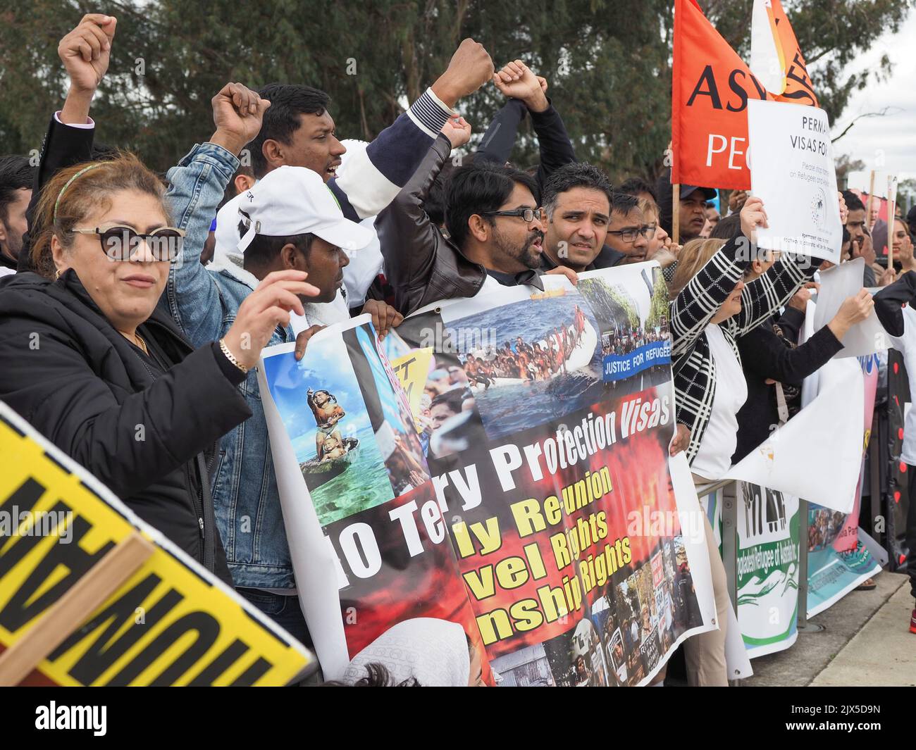 Rally for Permanent Protection 6 September 2022 Stock Photo - Alamy