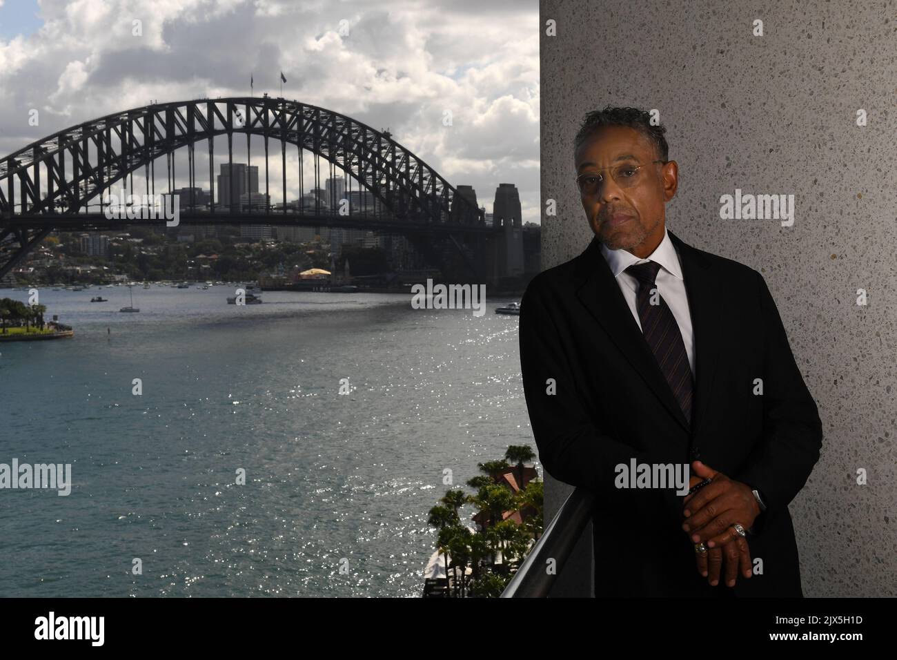 American actor Giancarlo Esposito who plays Gustavo "Gus" Fring in ...