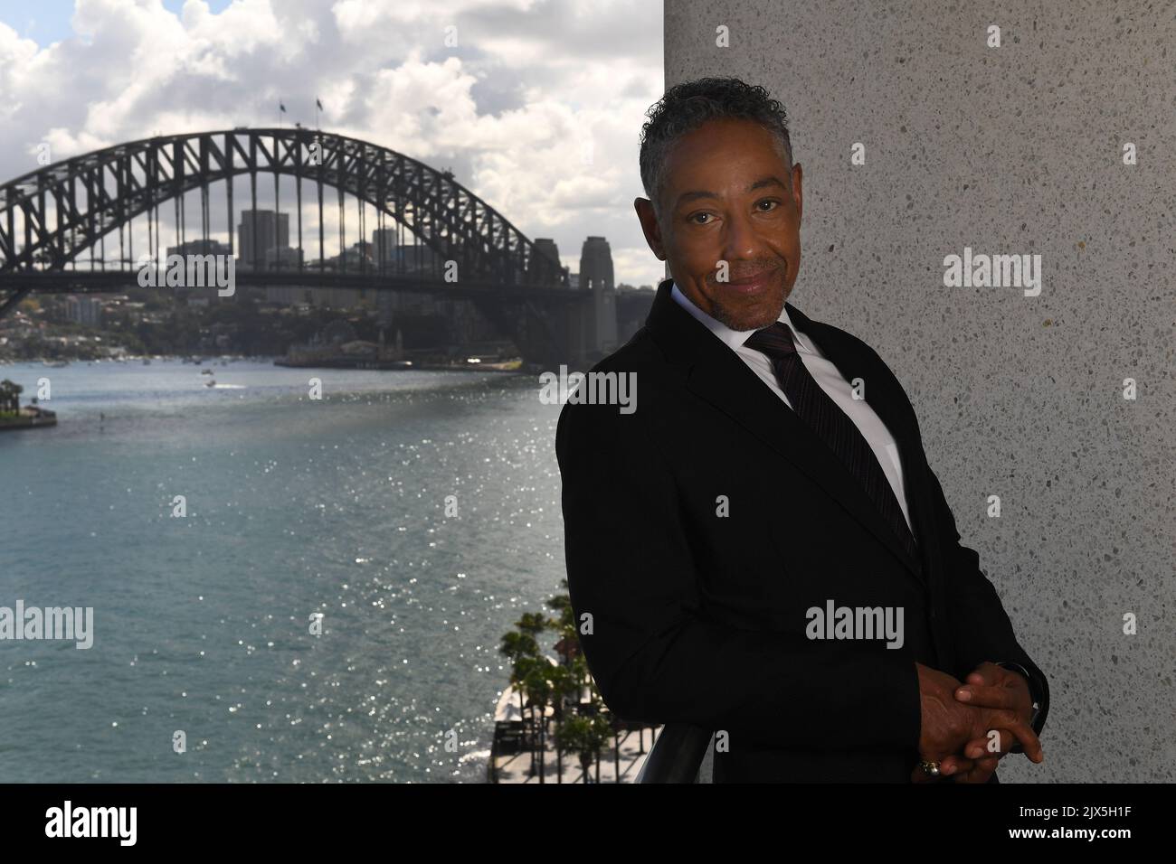 American actor Giancarlo Esposito who plays Gustavo "Gus" Fring in ...