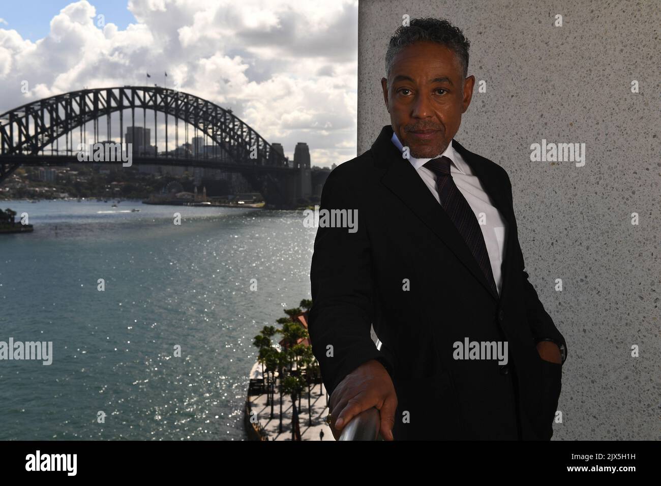 American actor Giancarlo Esposito who plays Gustavo "Gus" Fring in ...