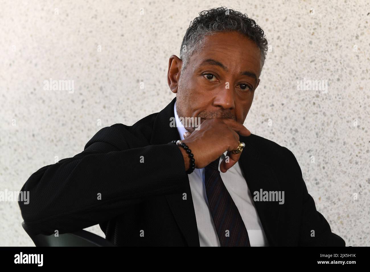 American actor Giancarlo Esposito who plays Gustavo "Gus" Fring in ...