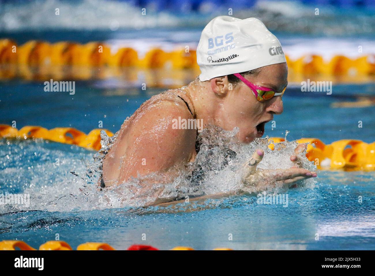 Emily Seebohm, winner of the Women's 200m Individual Medley on day 5 of ...