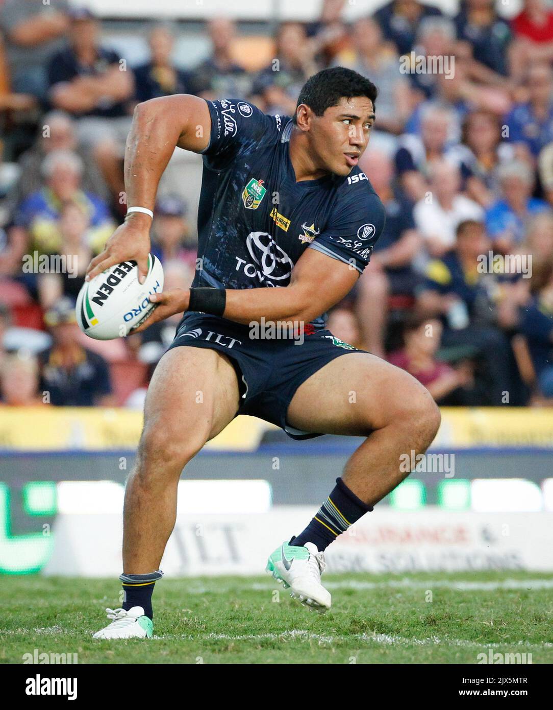 Cowboys Jason Taumalolo during the Round 8 NRL match between the North ...