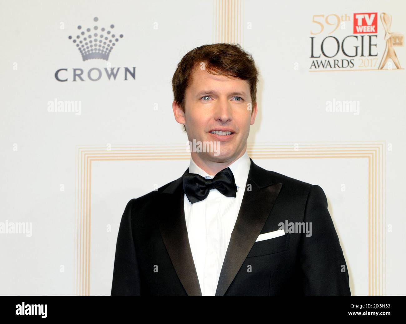 British singer James Blunt arrives at the 2017 Logie Awards at the ...