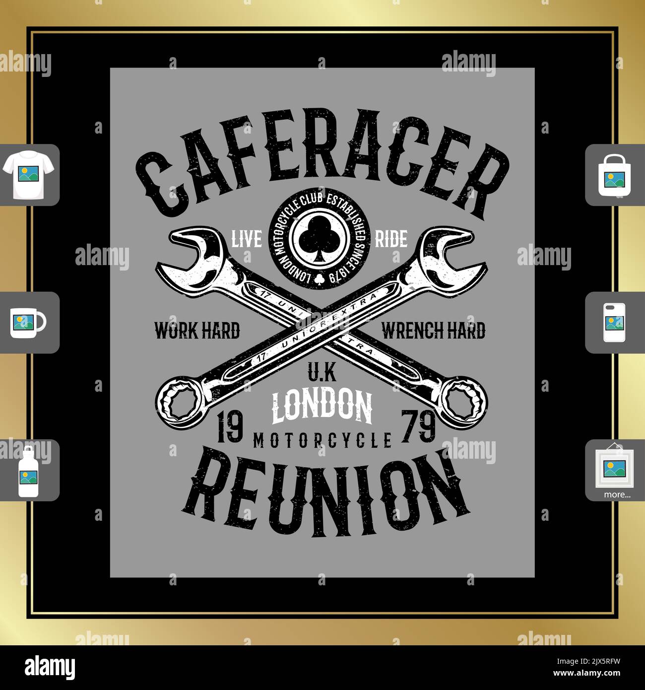 Retro vintage tshirt hi-res stock photography and images - Alamy