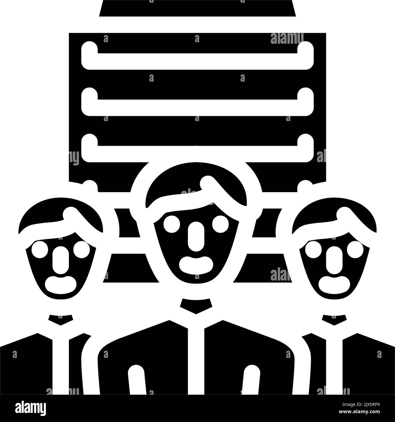 Corporate Business Ethics Glyph Icon Vector Illustration Stock Vector Image And Art Alamy 