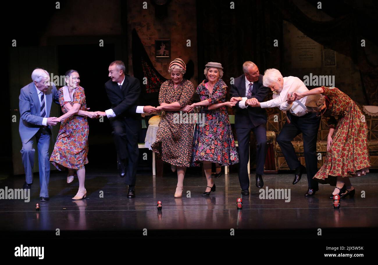 Dancers from Australian Ballet perform on stage during a dress ...