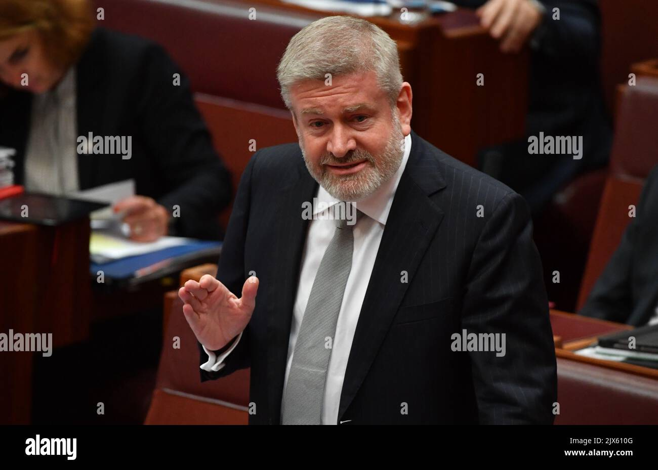 Minister for Communications Mitch Fifield during Question Time in the ...