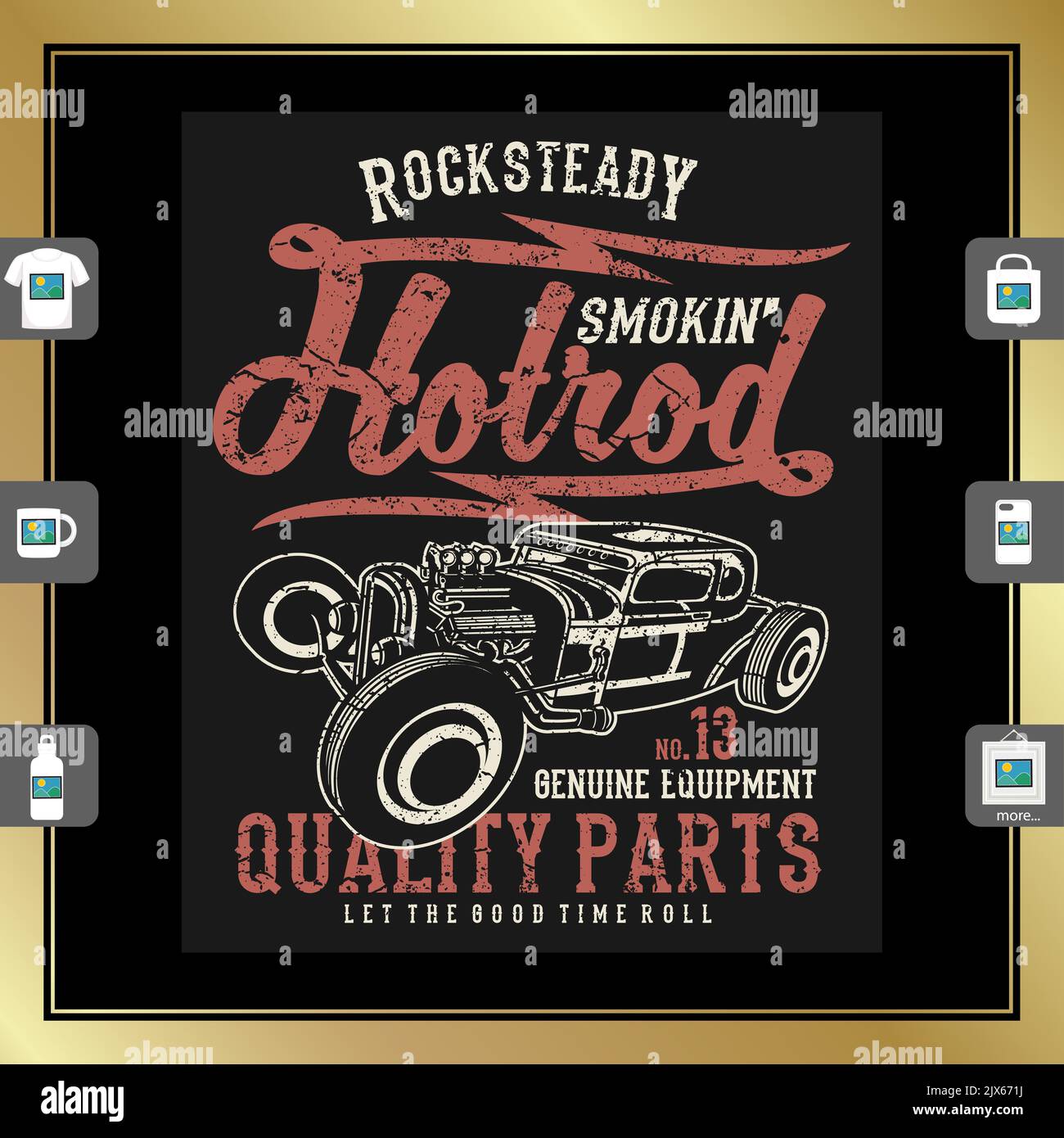 Retro vintage tshirt hi-res stock photography and images - Alamy