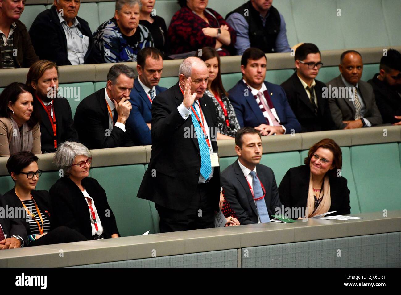 Greece's Deputy Minister of Foreign Affairs Terence Quick during ...