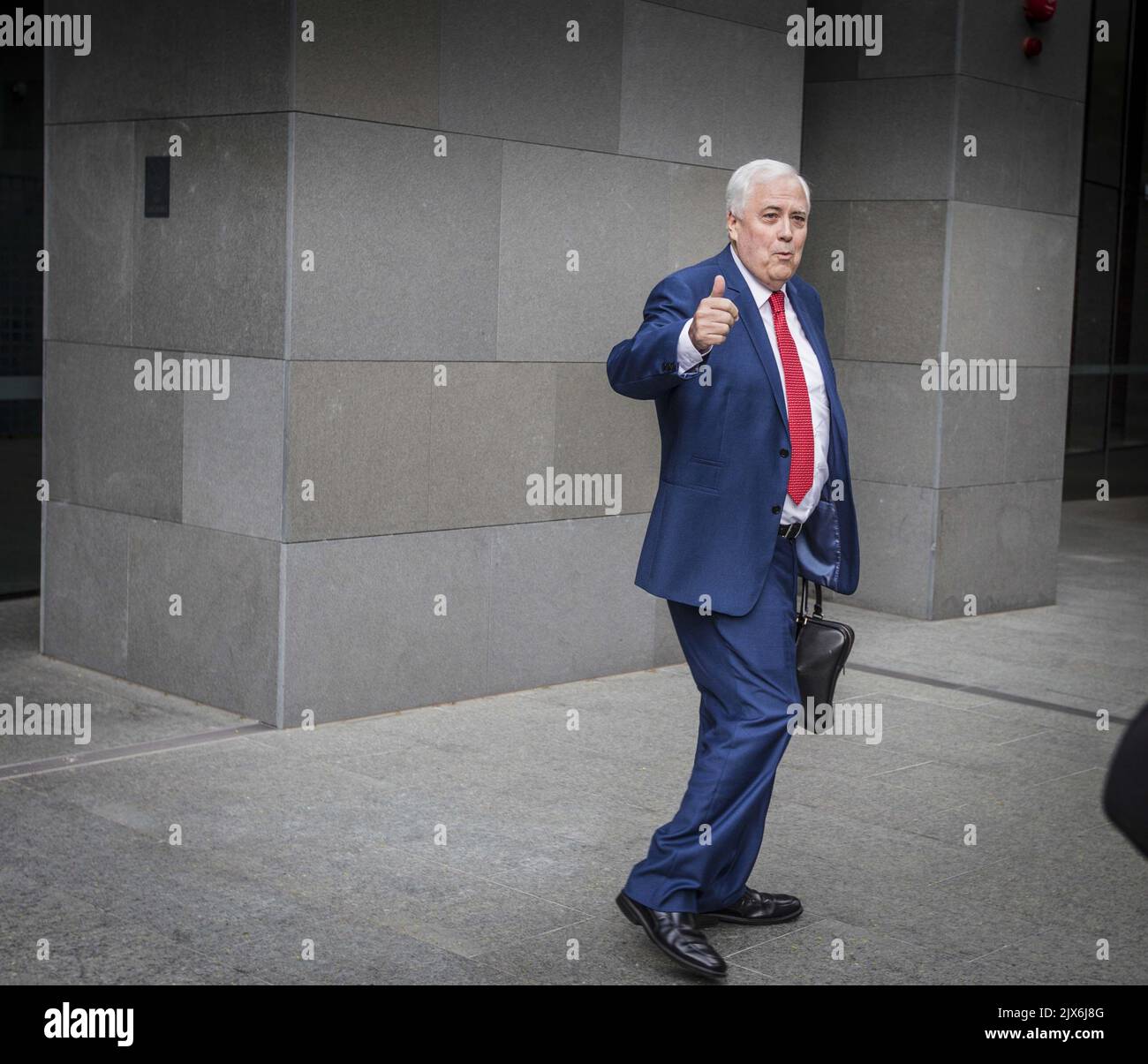 Australian businessman, Clive Palmer at the Perth Supreme Court ...