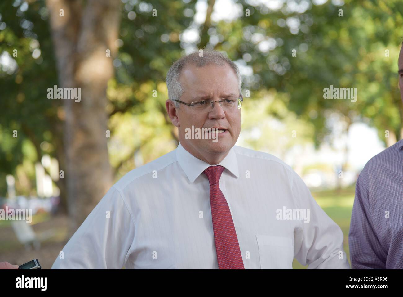 Federal Treasurer Scott Morrison announces a $78.5 million schools ...