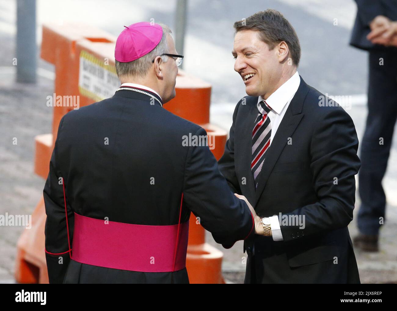 Former politician Ross Vasta attends the State Funeral of Con Sciacca ...
