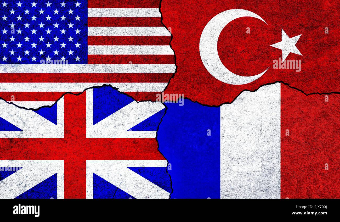 American uk turkish european hi-res stock photography and images - Alamy