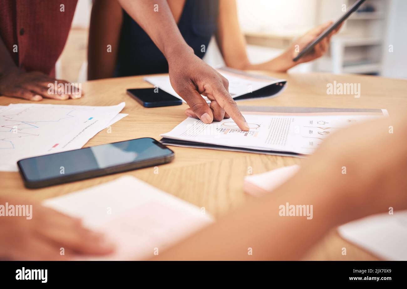 Marketing training office table hi-res stock photography and images - Alamy