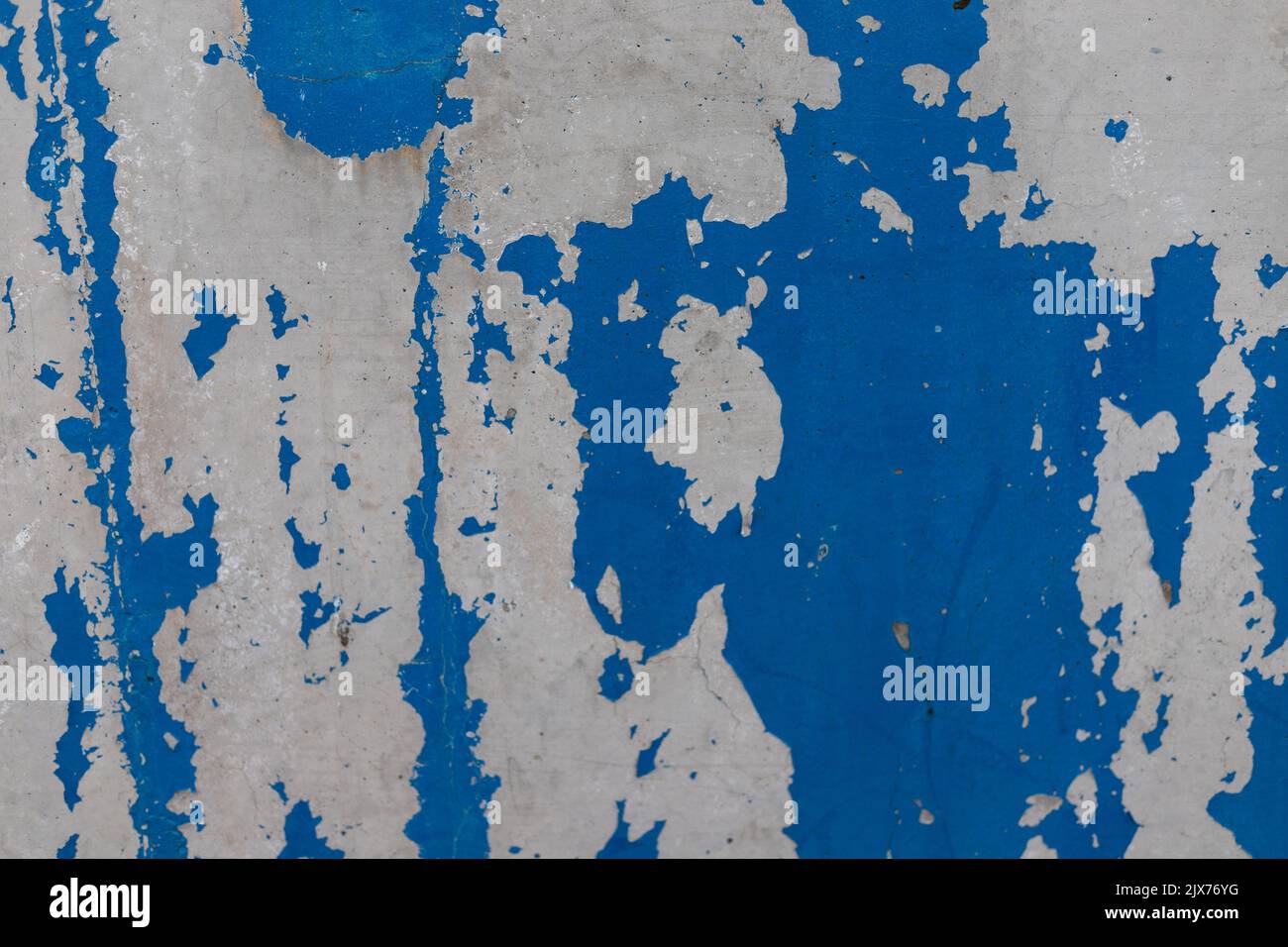 Blue old painted wall texture background Stock Photo - Alamy