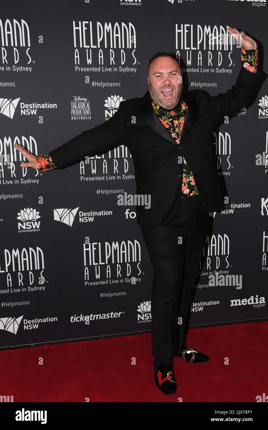Trevor Ashley poses for a photograph as he arrives for the 17th Annual ...