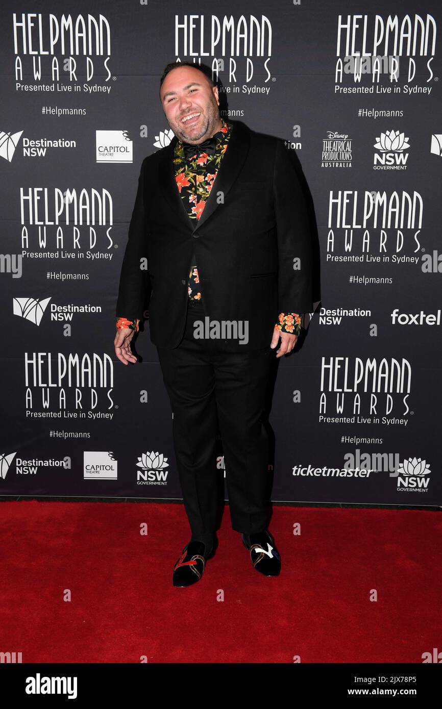 Trevor Ashley poses for a photograph as he arrives for the 17th Annual ...