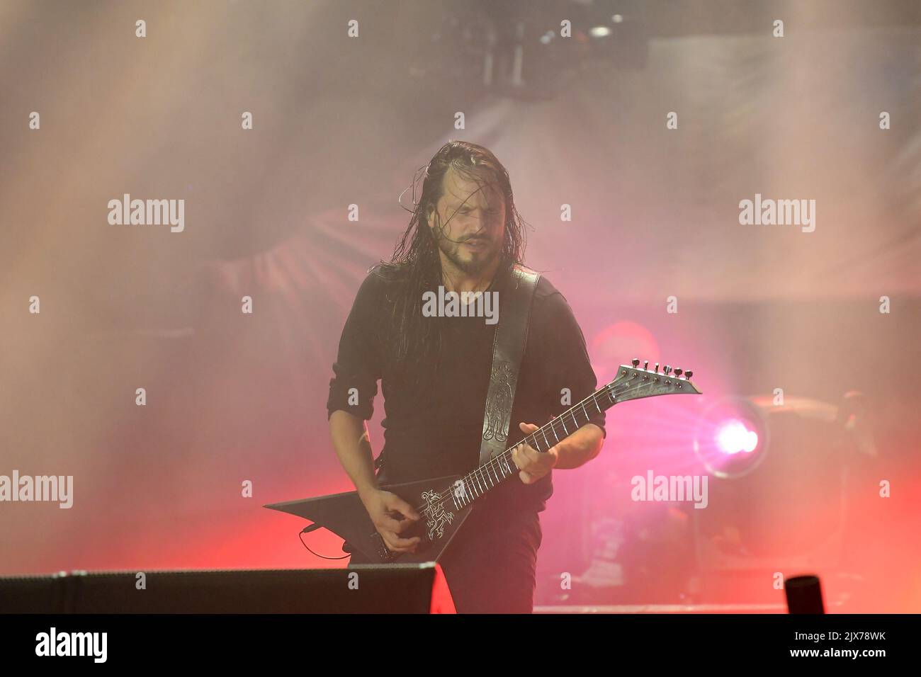 Rio de Janeiro, Brazil,September 2, 2022. Guitarist Christian Andreu of ...