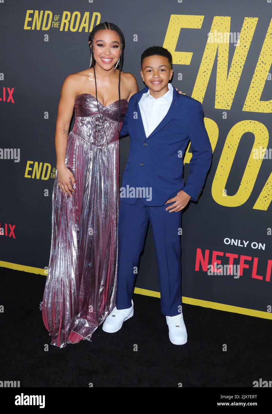 Shaun Dixon, Mychala Faith Lee arrives at The Los Angeles Premiere of ...