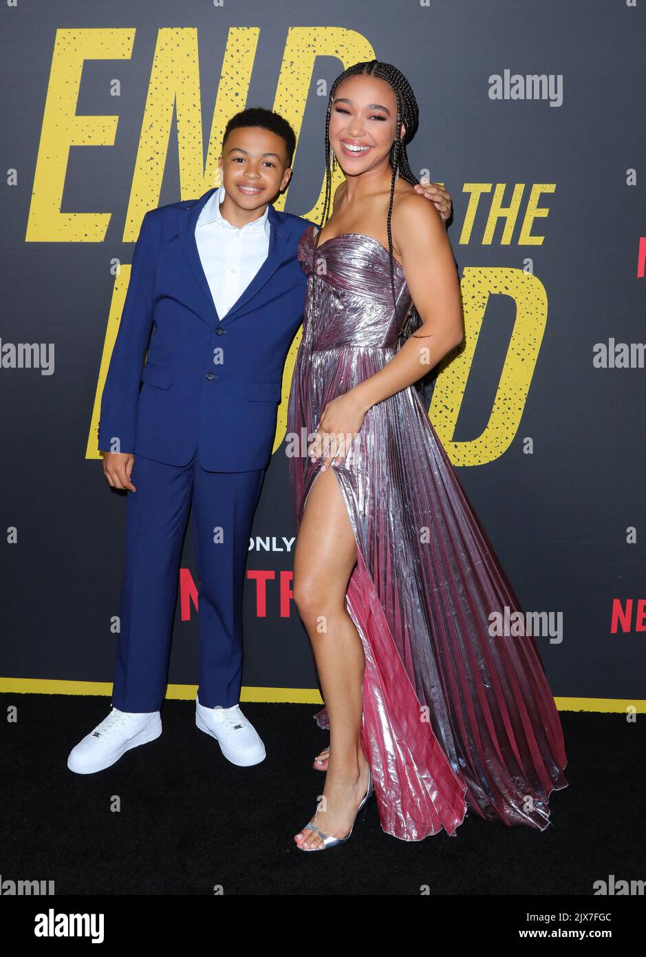 Hollywood, USA. 06th Sep, 2022. Shaun Dixon, Mychala Faith Lee arrives ...