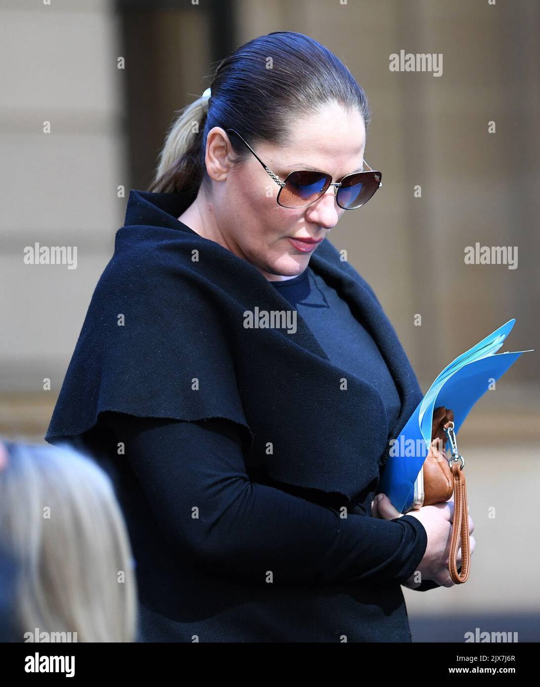 Melissa Taylor, the mother of Daniel Ibrahim, leaves the Central Local ...