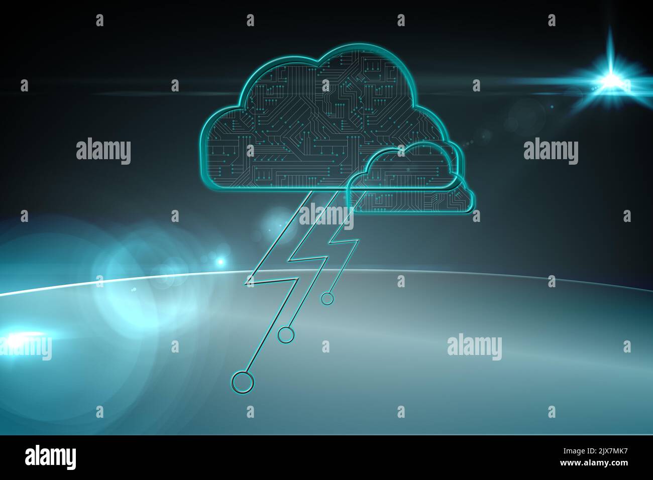Cloud computing background Stock Photo - Alamy