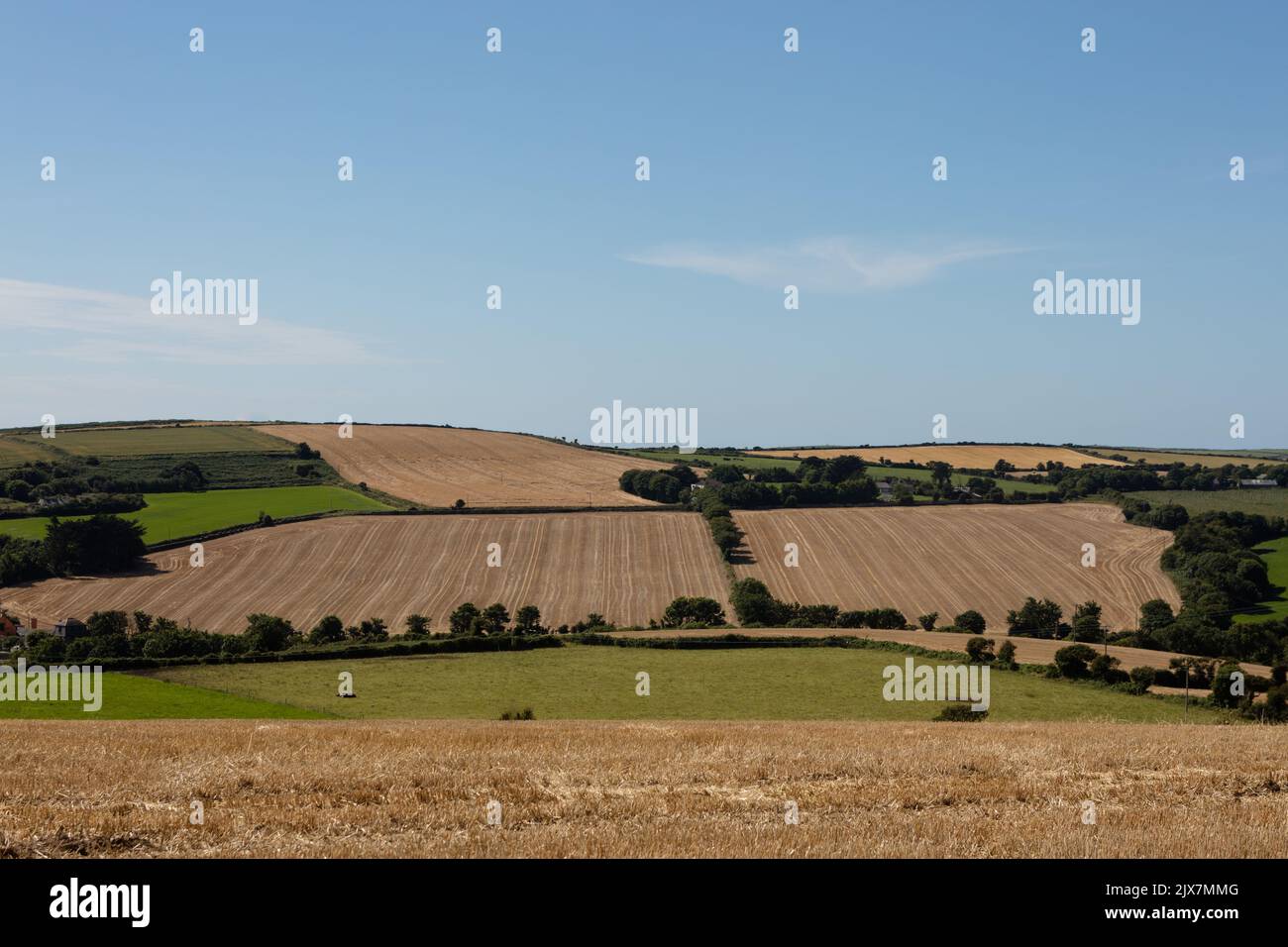 Landscape of countryside Stock Photo - Alamy