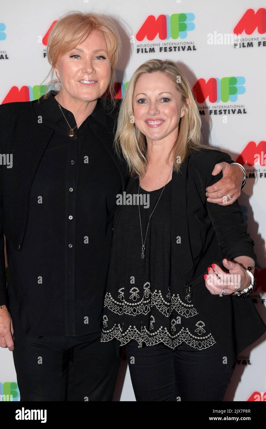 Australian actor and producer Deborra-lee Furness (left) with ...