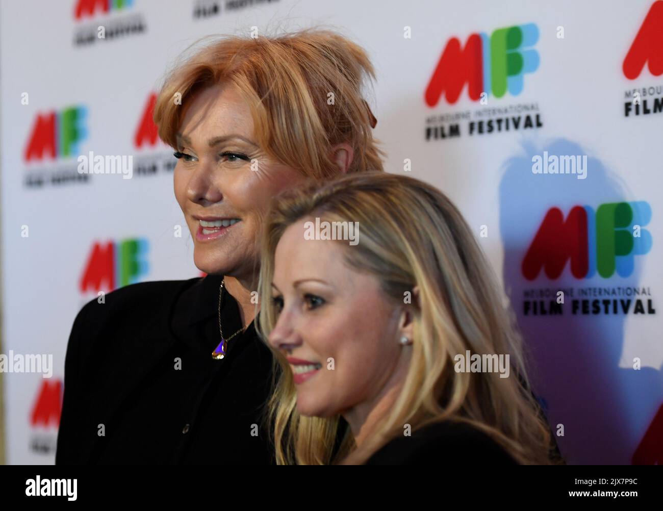 Australian actor and producer Deborra-lee Furness (left) with ...
