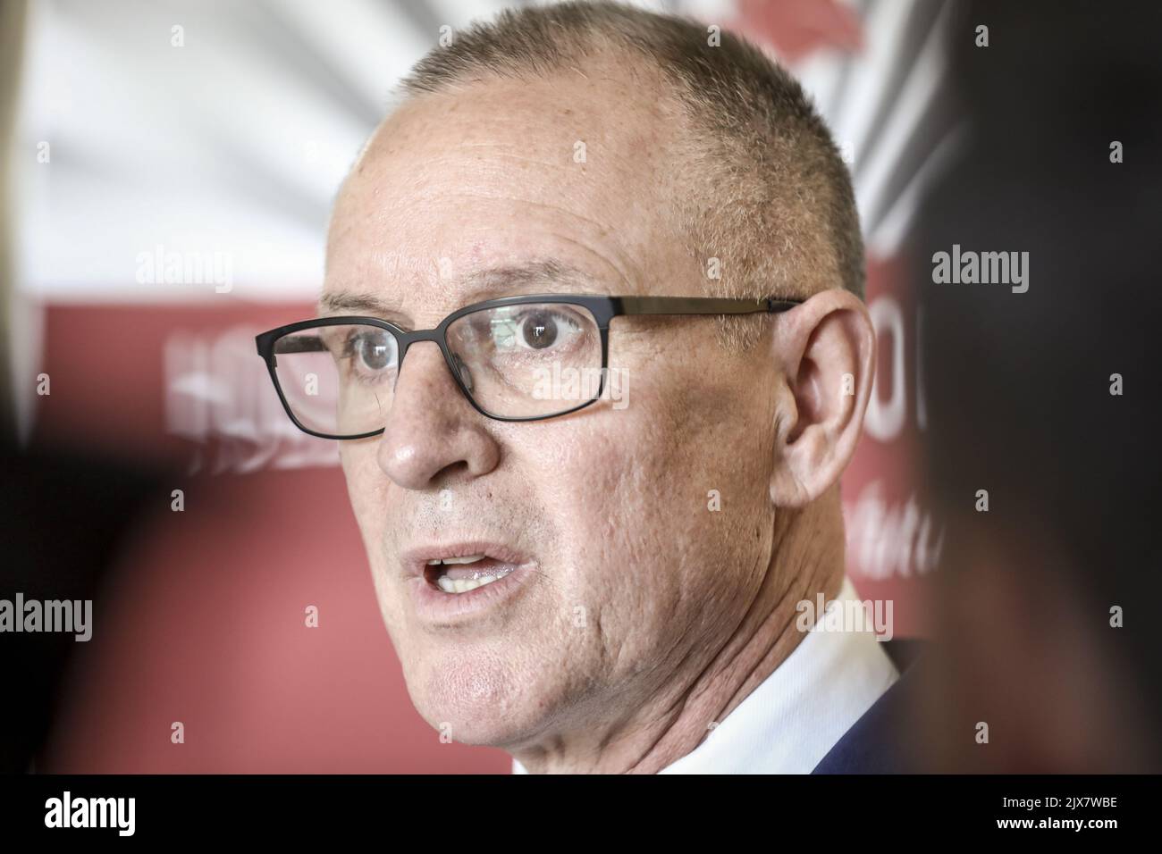 South Australian Premier Jay Weatherill speaks during a media press ...