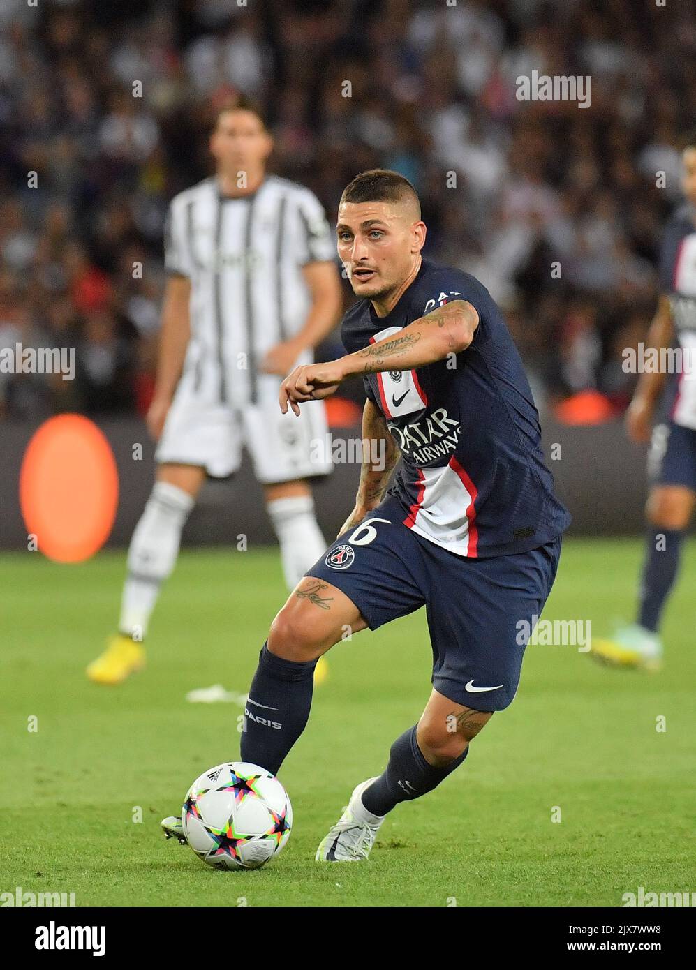 Paris Saint-Germain's Marco Verratti during the UEFA Champions League ...