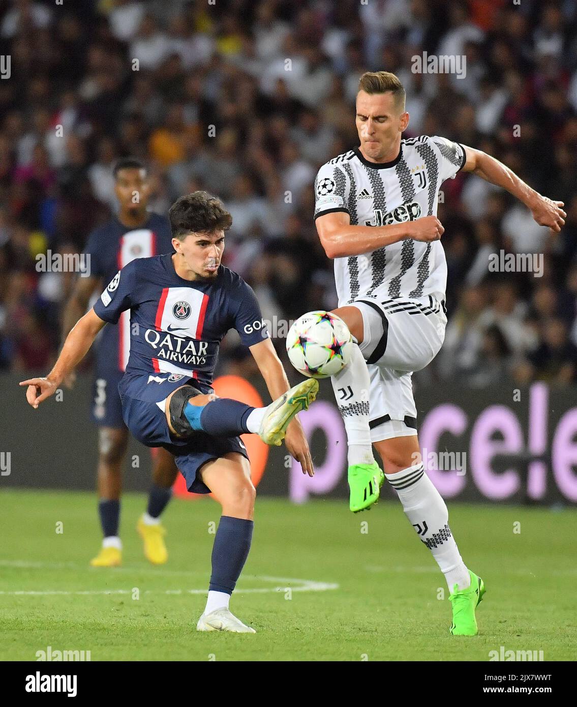 Paris Saint-Germain's Vitinha during the UEFA Champions League Group H ...