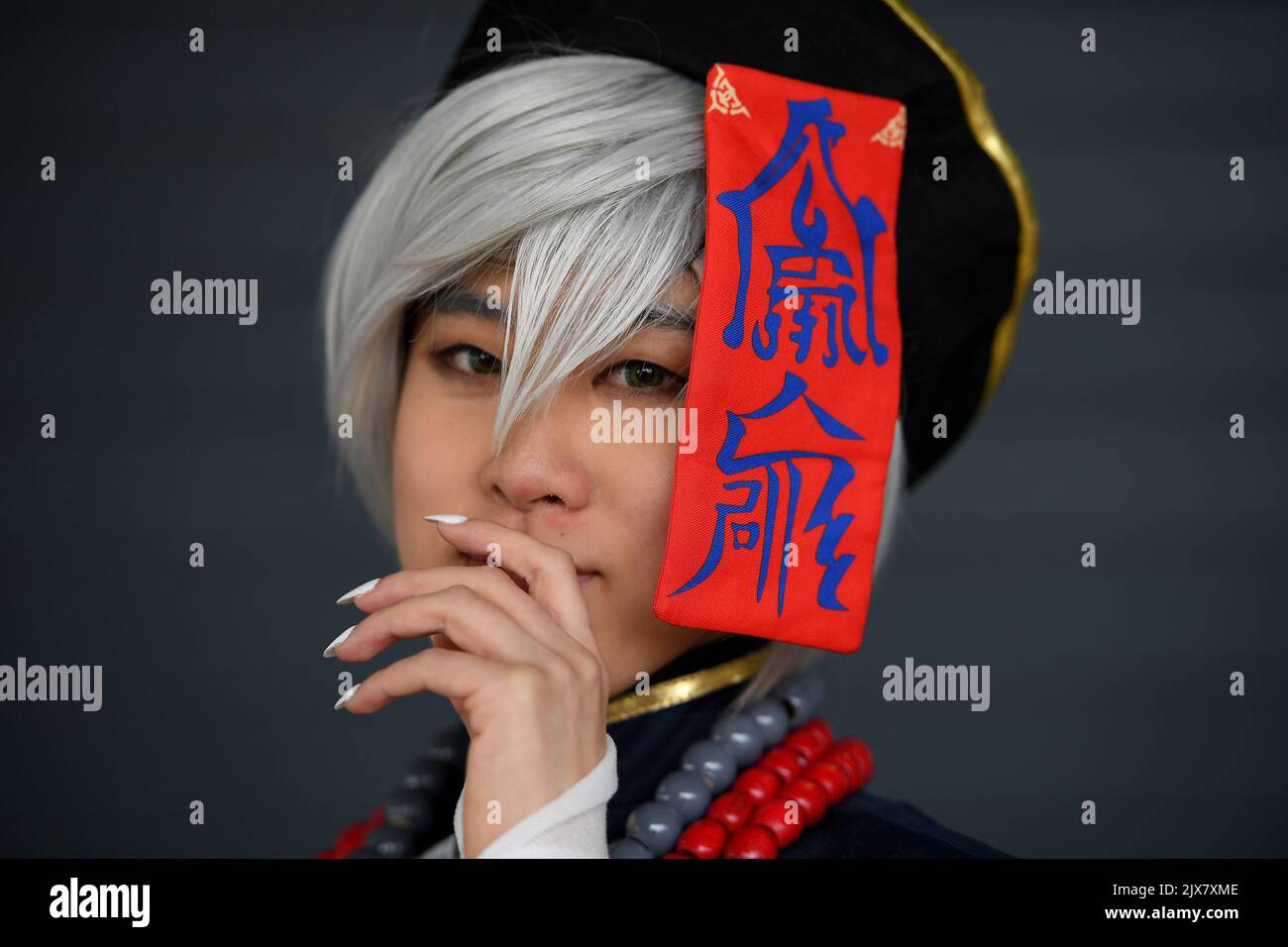 Tiffany Lo dressed as Shimotsuki Shun attends the Smash! Anime and ...