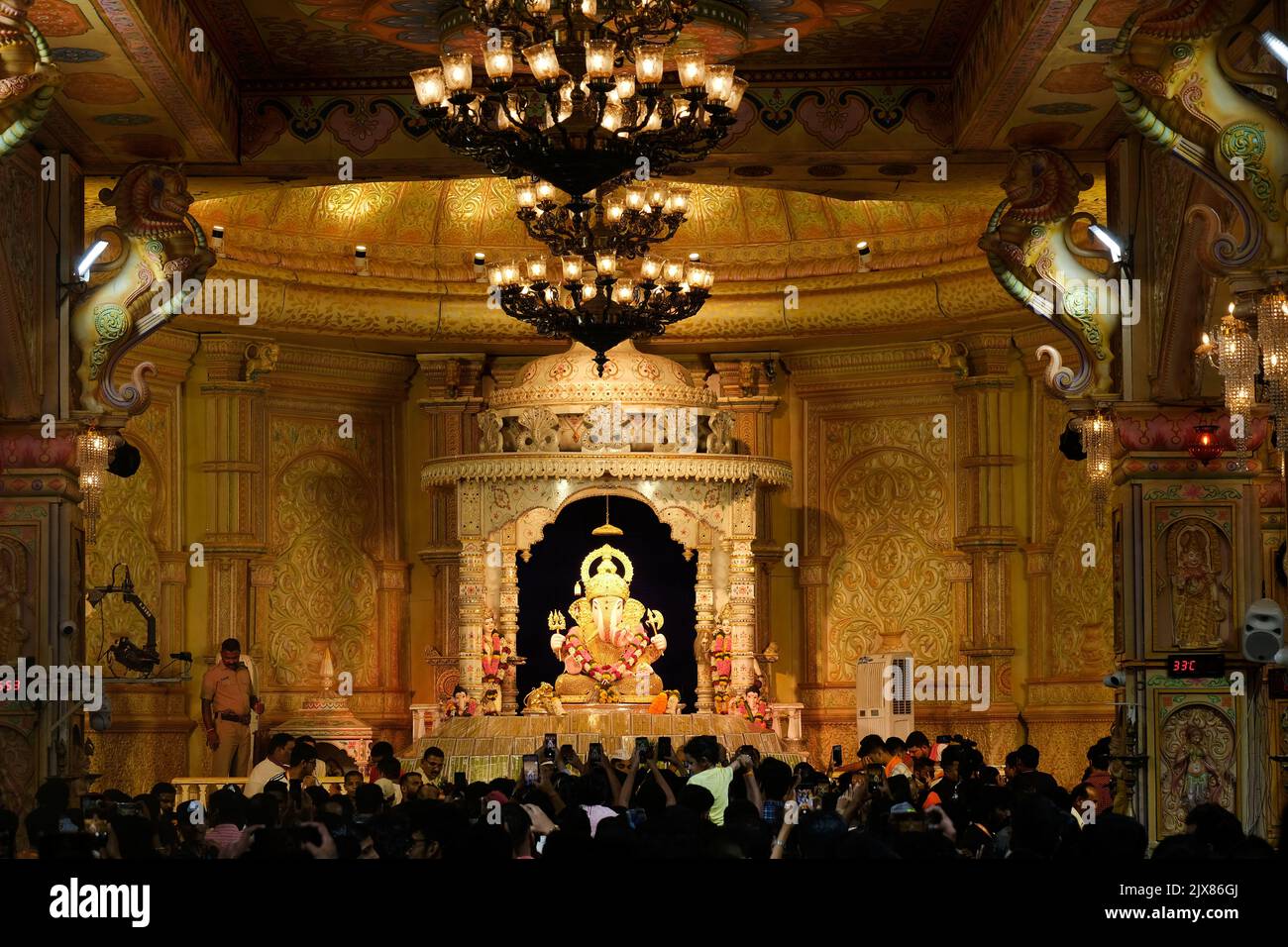 02 September 2022, Pune, Maharashtra, India, Beautiful sculpture of ...