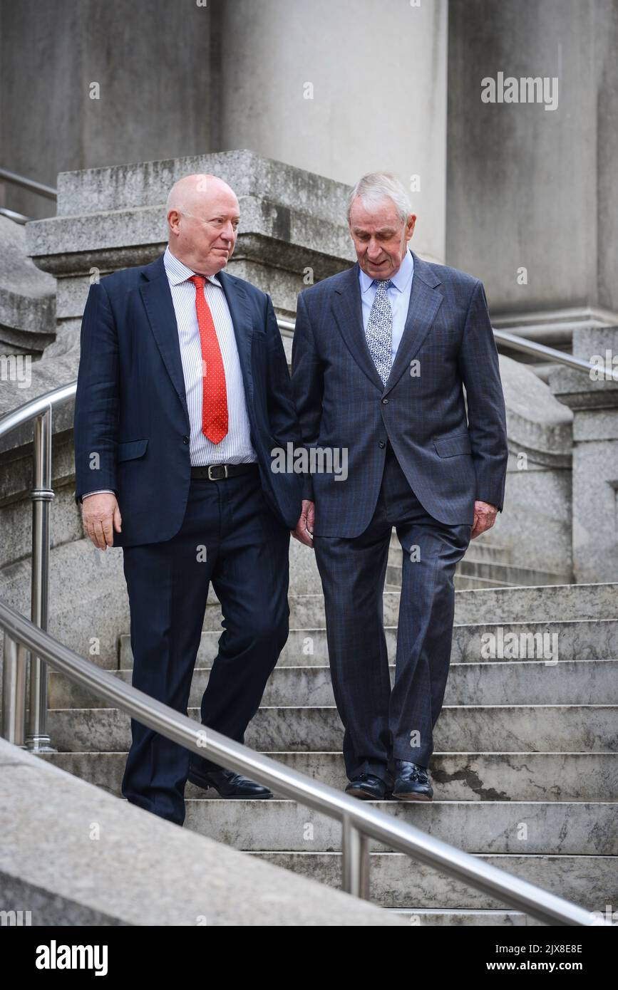Peter Humphries (Left) and South Australian politician and Upper House ...