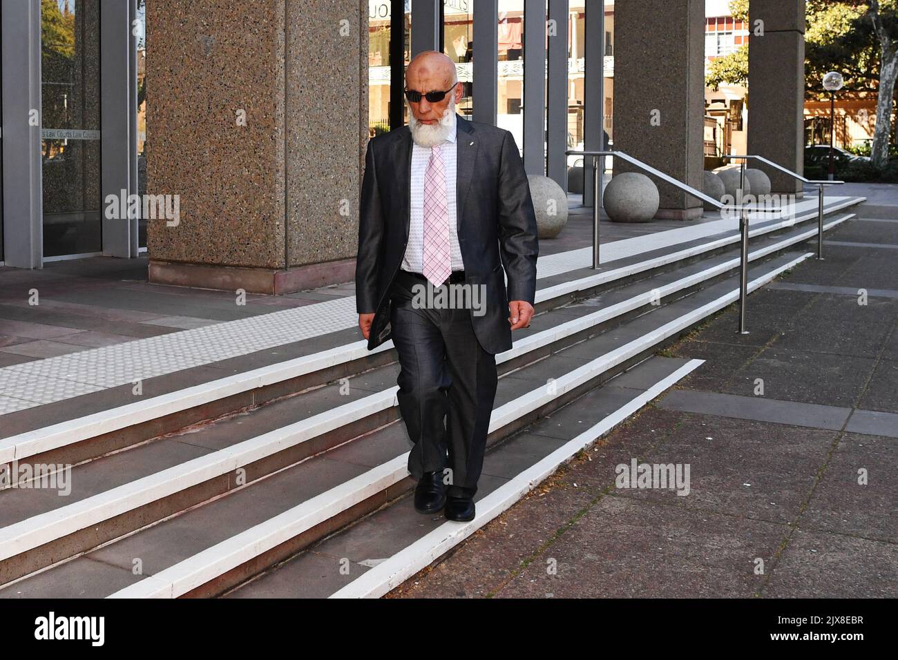 Ibrahim Elomar leaves court in Sydney on Friday, September 15, 2017 ...