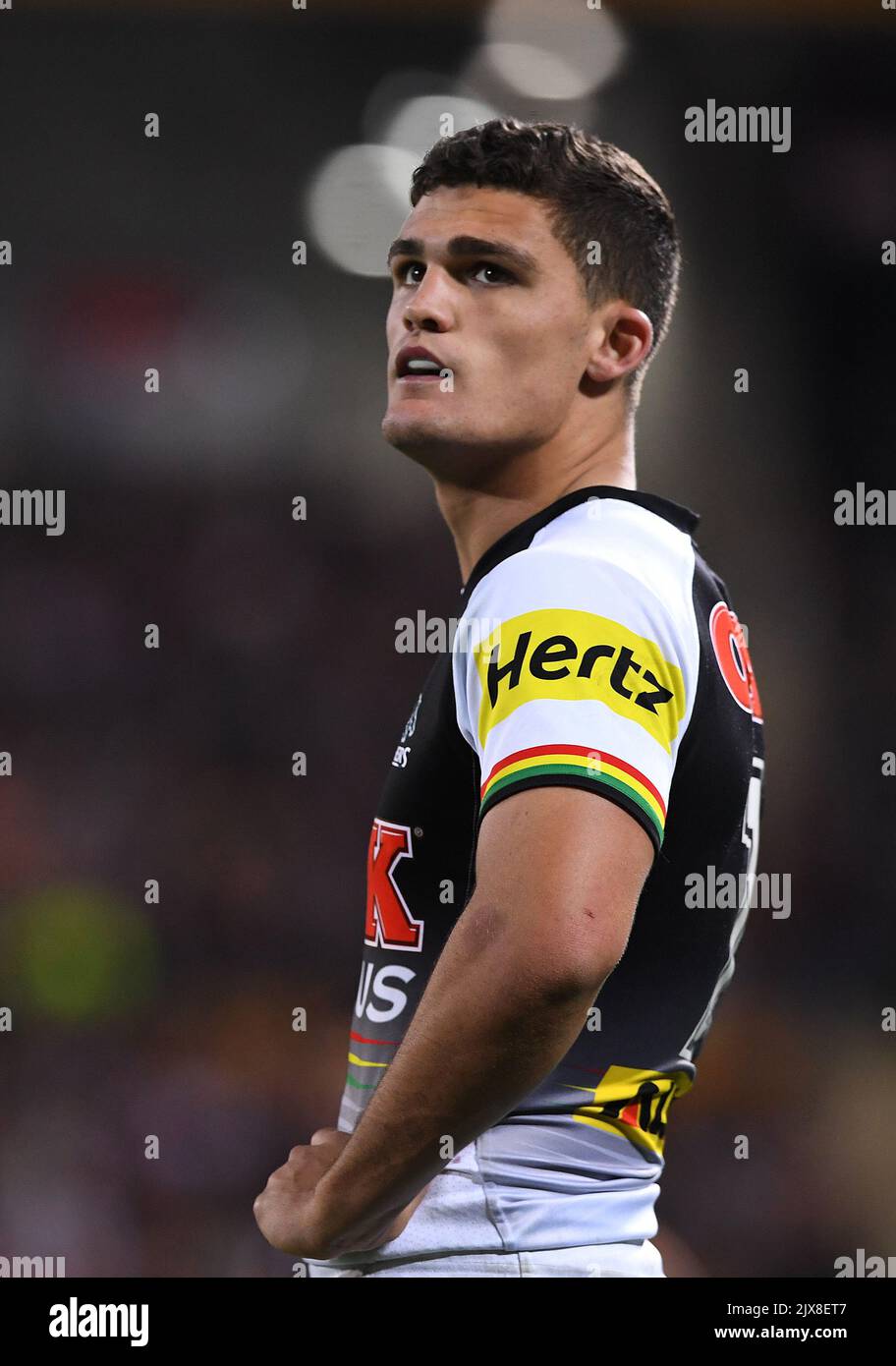 Panthers player Nathan Cleary during the NRL Semi-Final between the ... Panthers player Nathan Cleary during the NRL Semi-Final between the ...