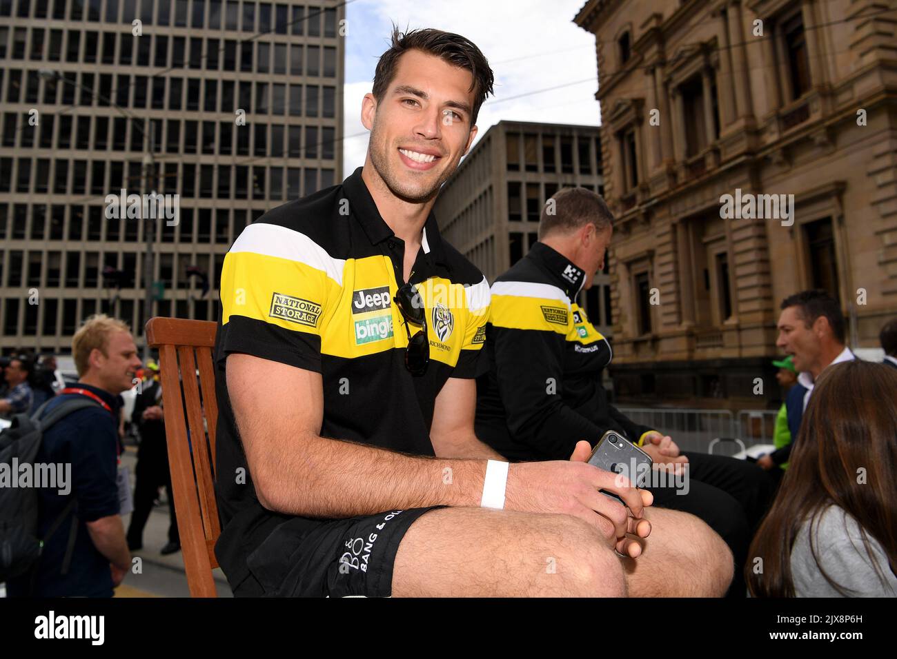 Alex Rance of the Tigers seen at the AFL Grand Final parade in ...