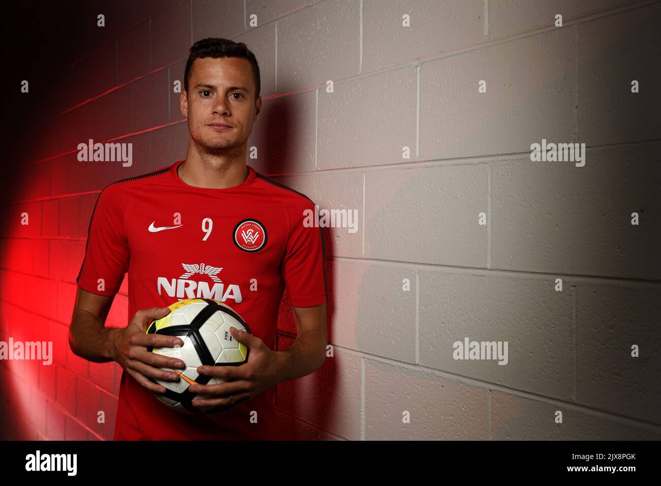 Western Sydney Wanderers A-League player Oriol Riera poses for a ...