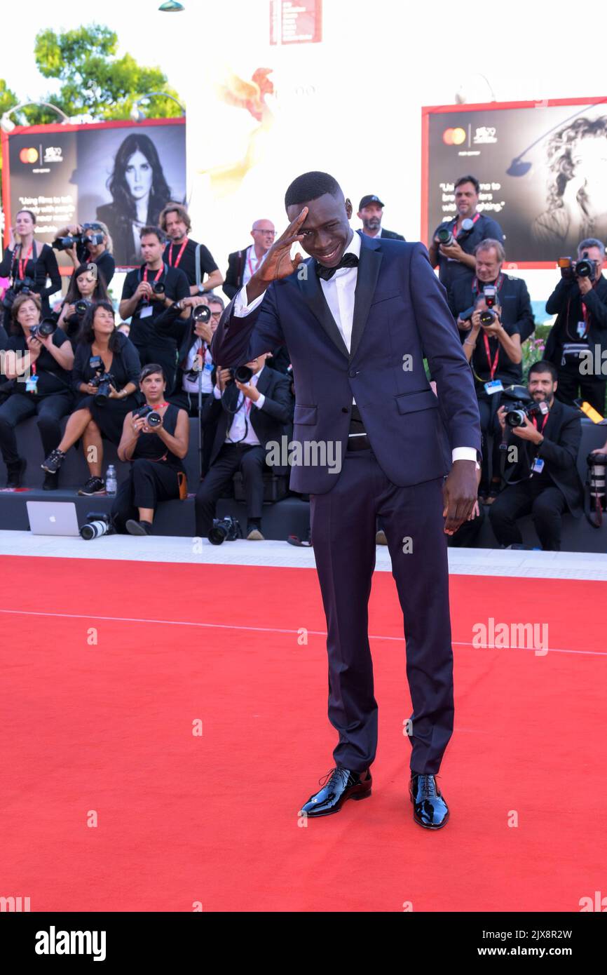 Venice, Italy. 6th Sep, 2022. Khaby Lame 79th Venice Film Festival Red ...