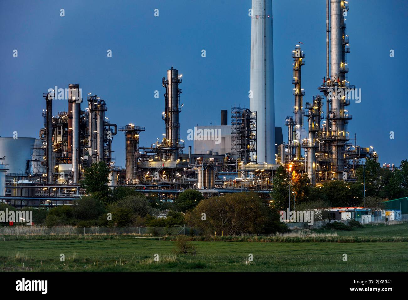 Raffinerie Heide GmbH Stock Photo - Alamy