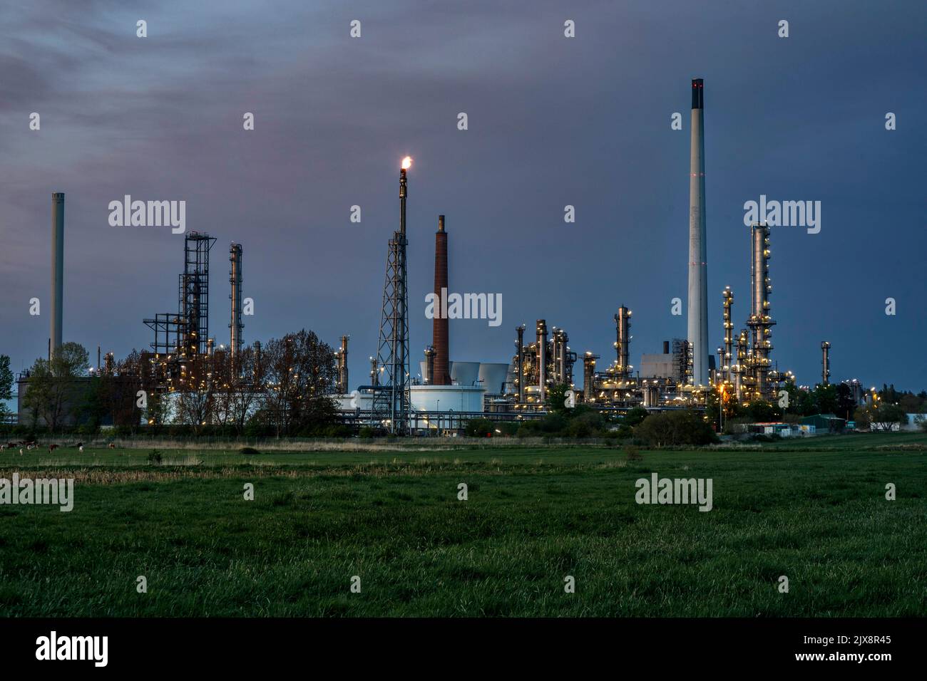 Raffinerie Heide GmbH Stock Photo - Alamy