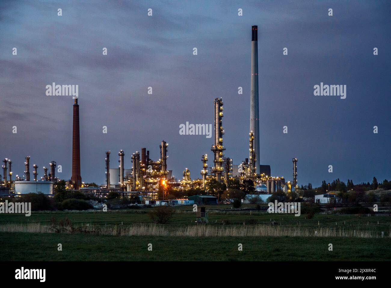 Raffinerie Heide GmbH Stock Photo - Alamy