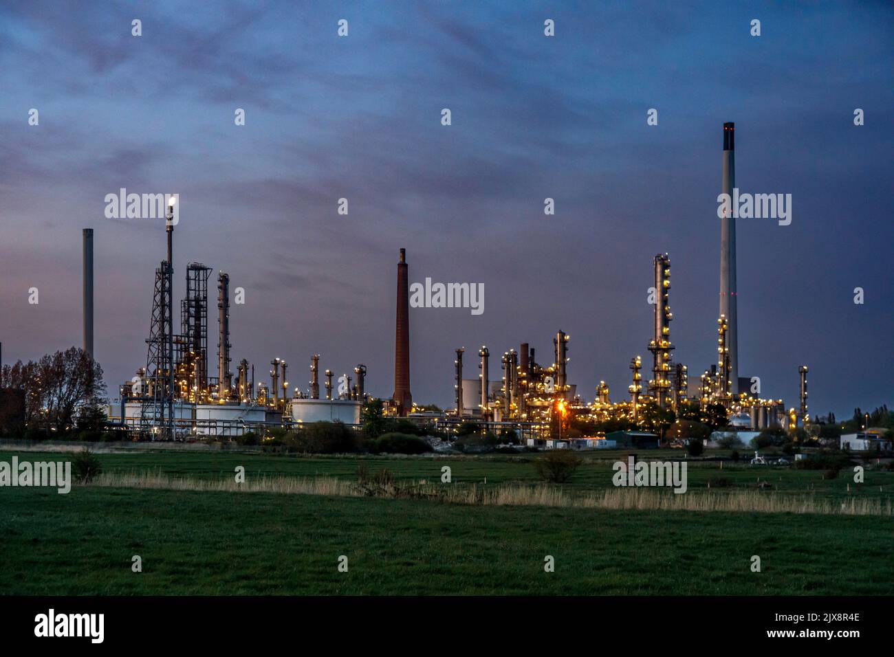 Raffinerie Heide GmbH Stock Photo - Alamy