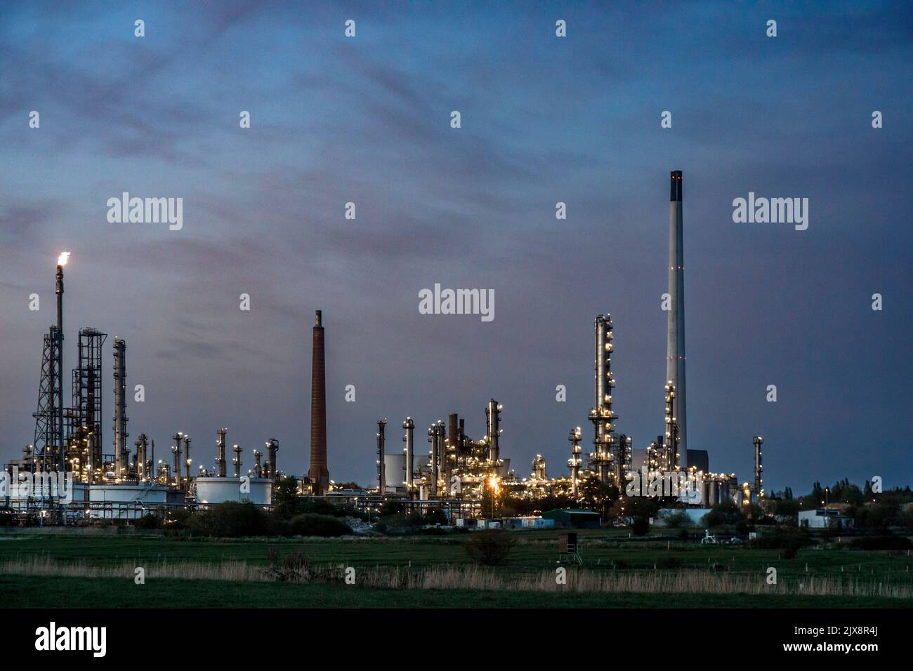 Raffinerie Heide GmbH Stock Photo - Alamy