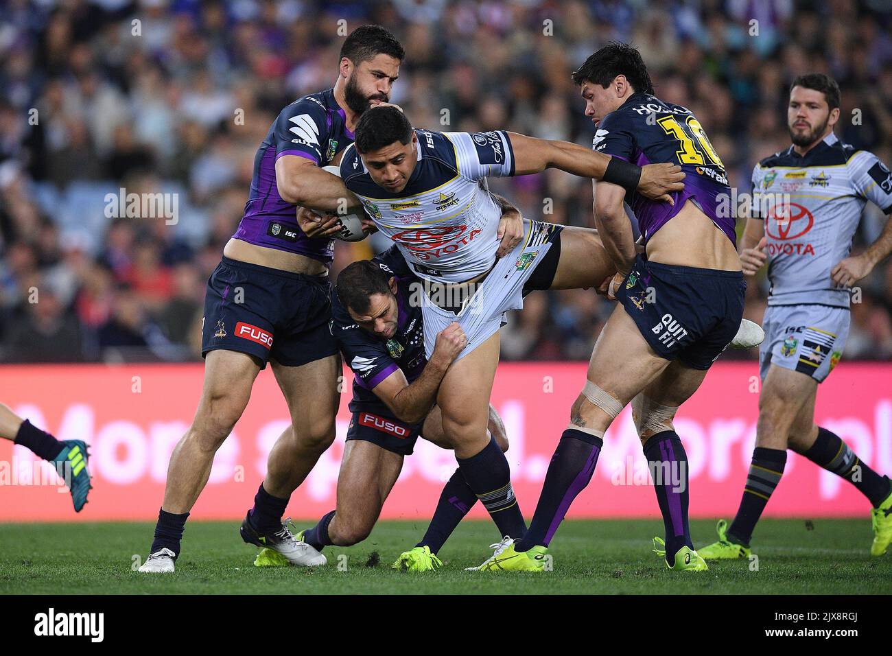 Jason Taumalolo of the Cowboys during the NRL grand final between the ...