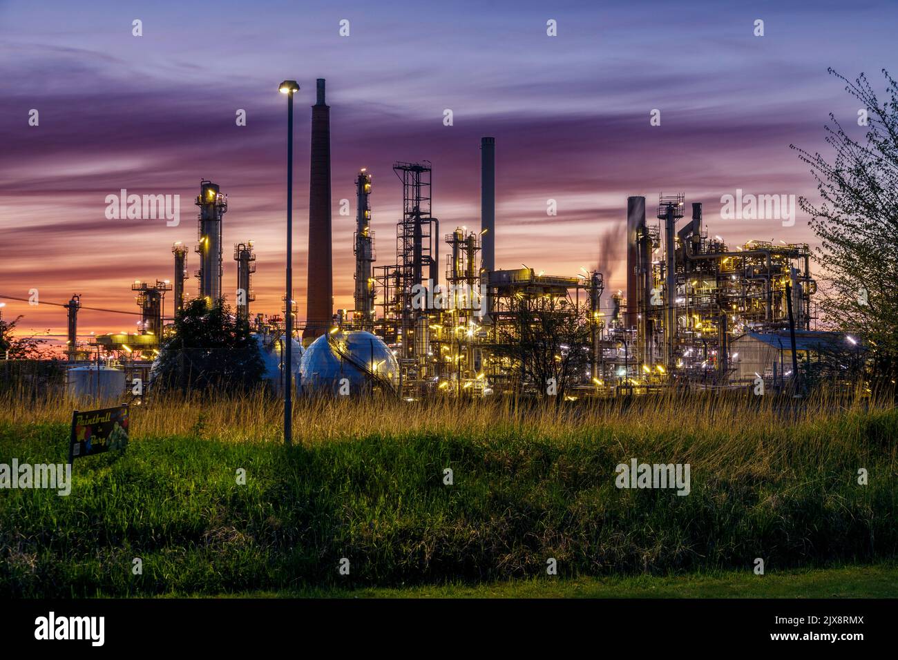 Raffinerie Heide GmbH Stock Photo - Alamy